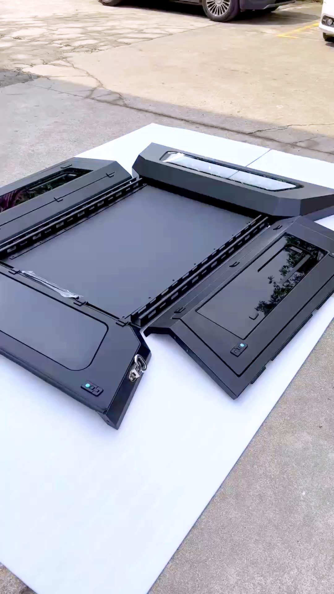 Custom Steel Hard Top 4x4 Pick Up Pickup Truck Bed Canopy Topper For ...