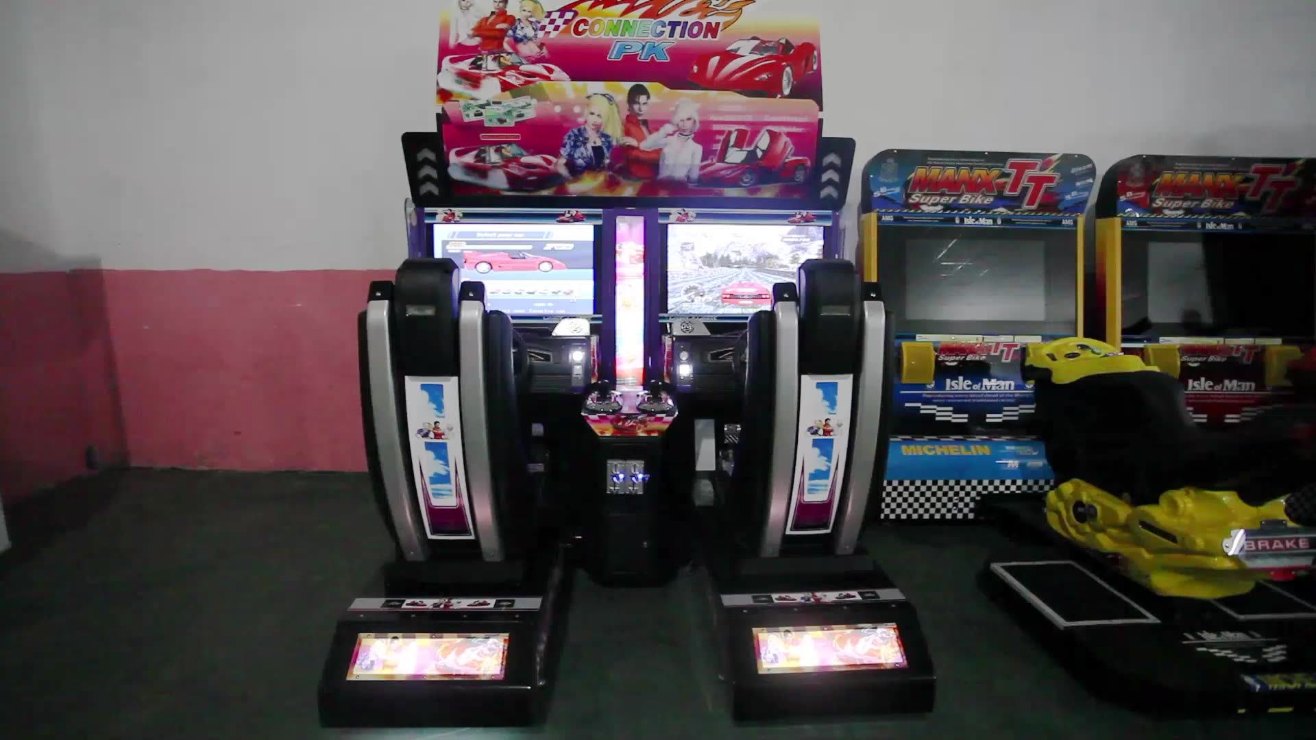 Cheap Price Outrun Car Racing Multi-game Board 2 Player Coin Operated ...