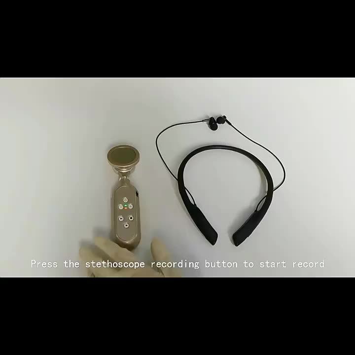 Medical Digital Stethoscope Aneroid Sphygmomanometer And Stethoscopes Cardiology Electronic ...