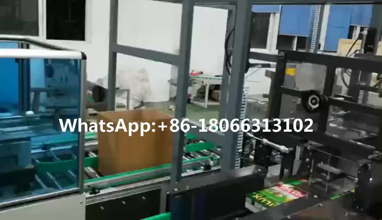 Full Automatic Case Filling Machine Master Carton Box Case Packaging ...