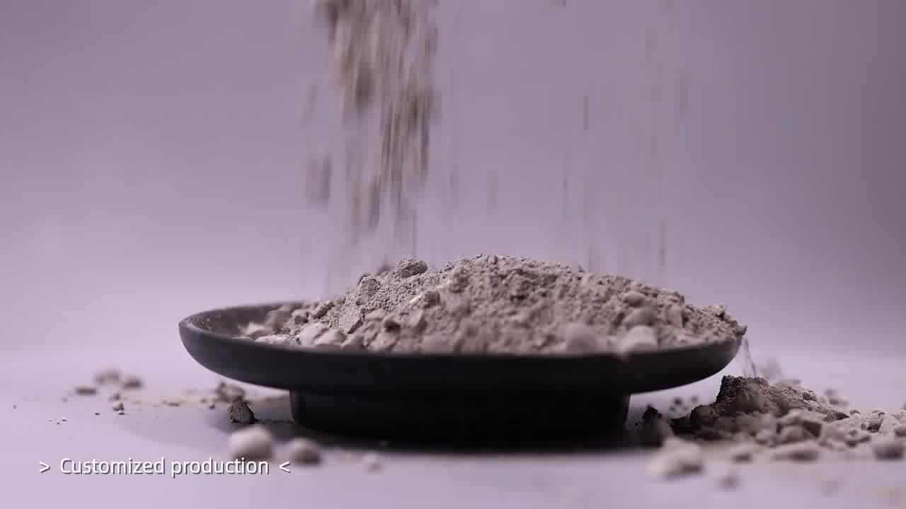 High Temperature Fireproof Monolithic Fire Clay Refractory Mortars ...