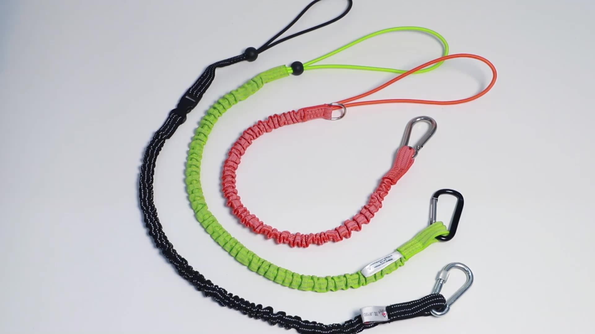 Custom Polyester Tool Lanyard Safety Scaffold Retractable Tool Lanyard ...