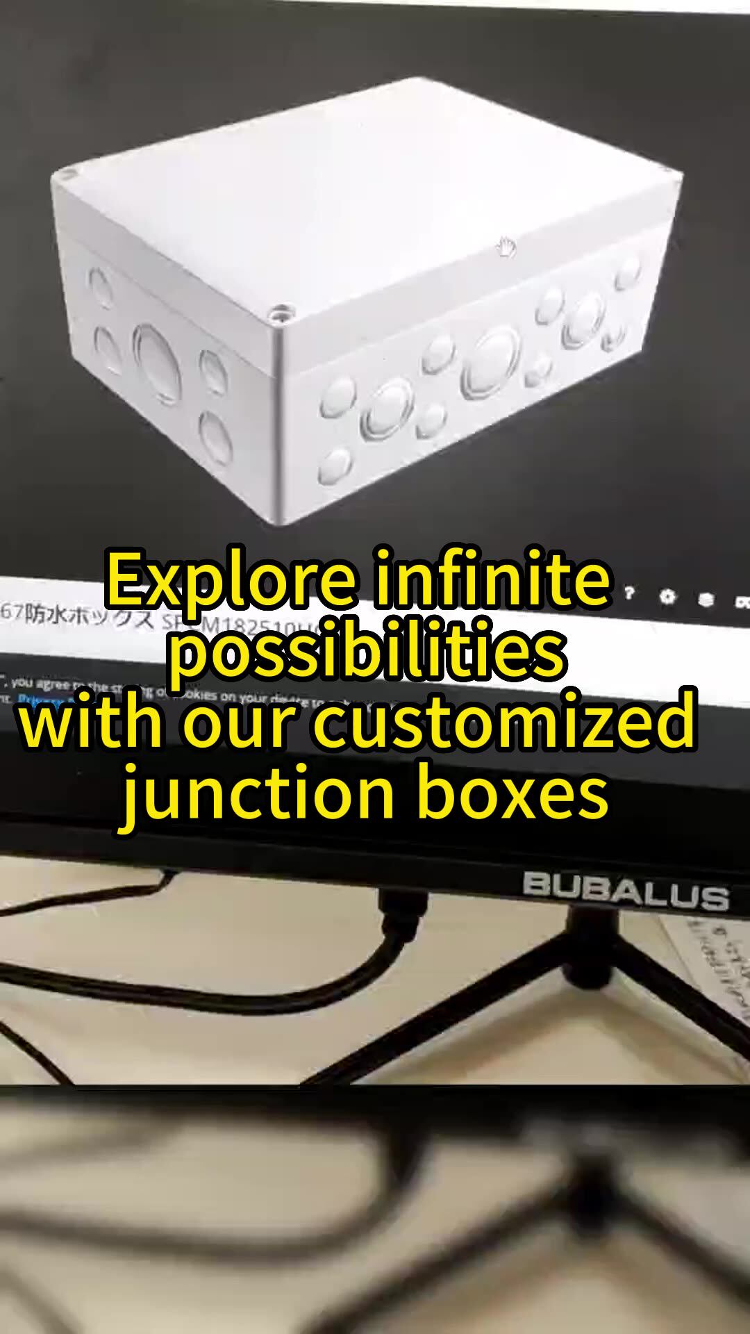 Universal Outdoor Junction Box Abs Plastic Dustproof Waterproof Ip65 ...