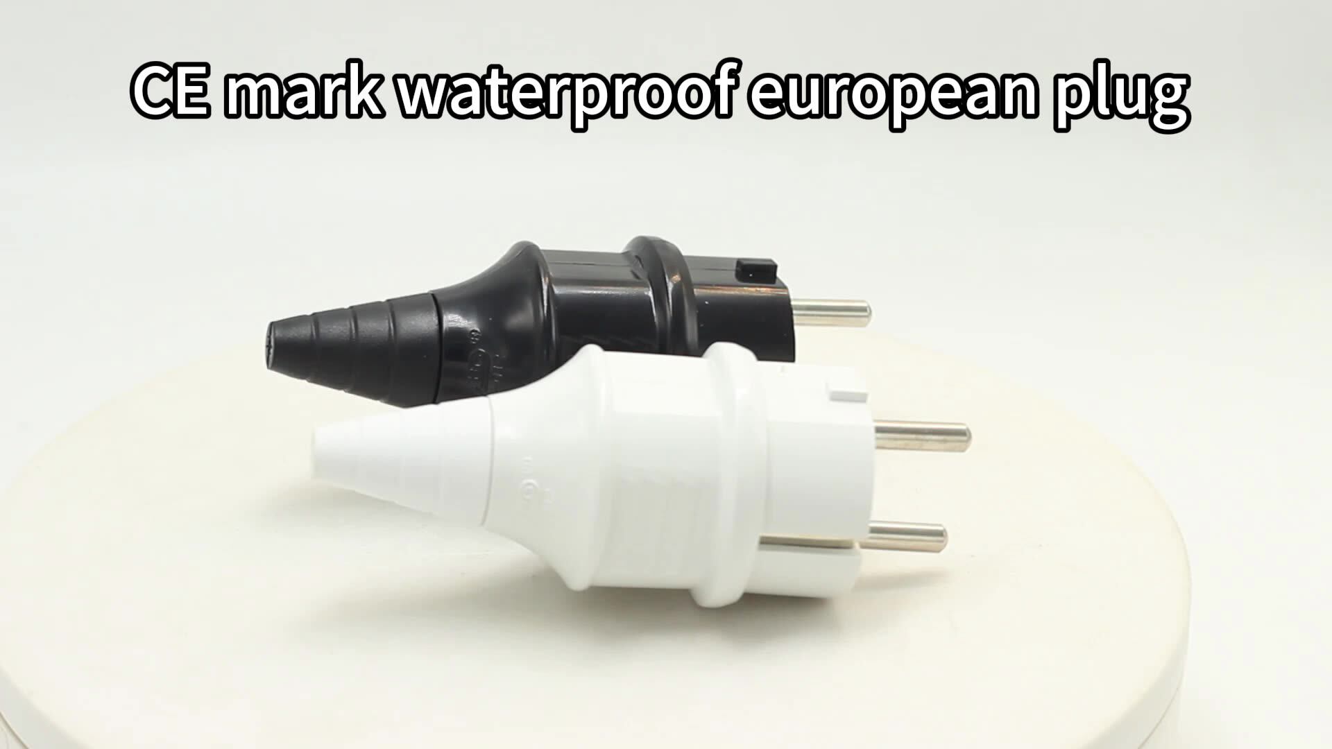 Eu Wiring Plug Ce Mark Waterproof European Plug Schuko Power Wiring ...