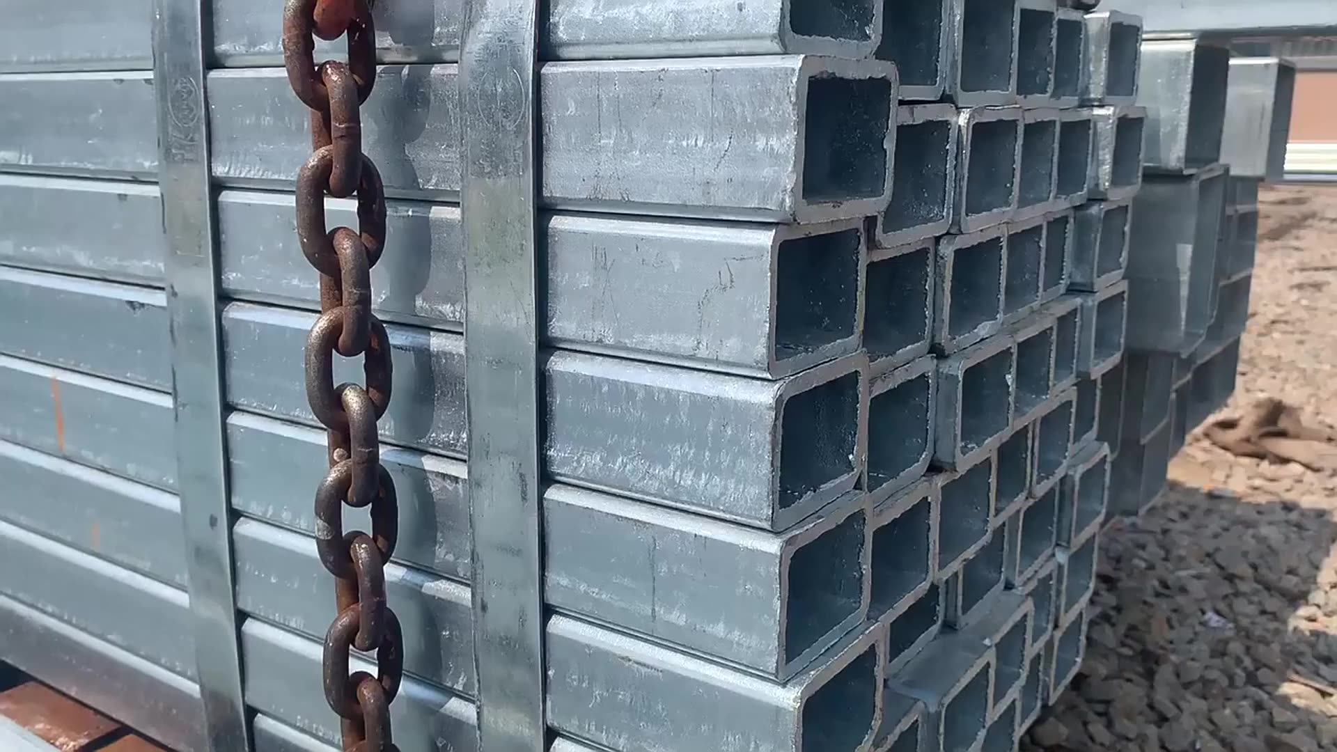 Hollow Section Gi Pipe Square Tube 20x20 Mm Steel Galvanized Steel Hot ...