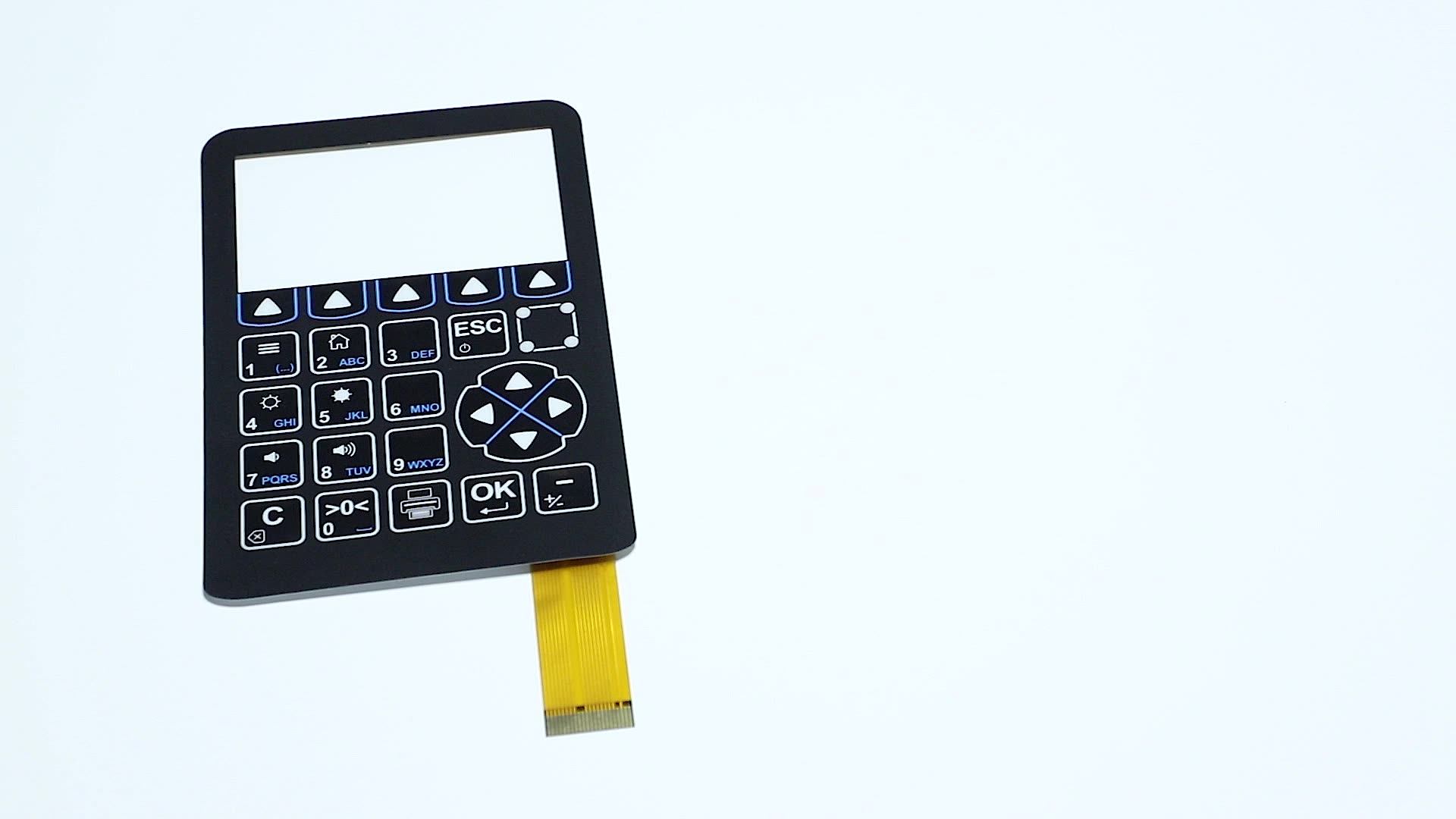 Factory Direct Quick-witted Button Metal Dome 12 Key Membrane Switch ...