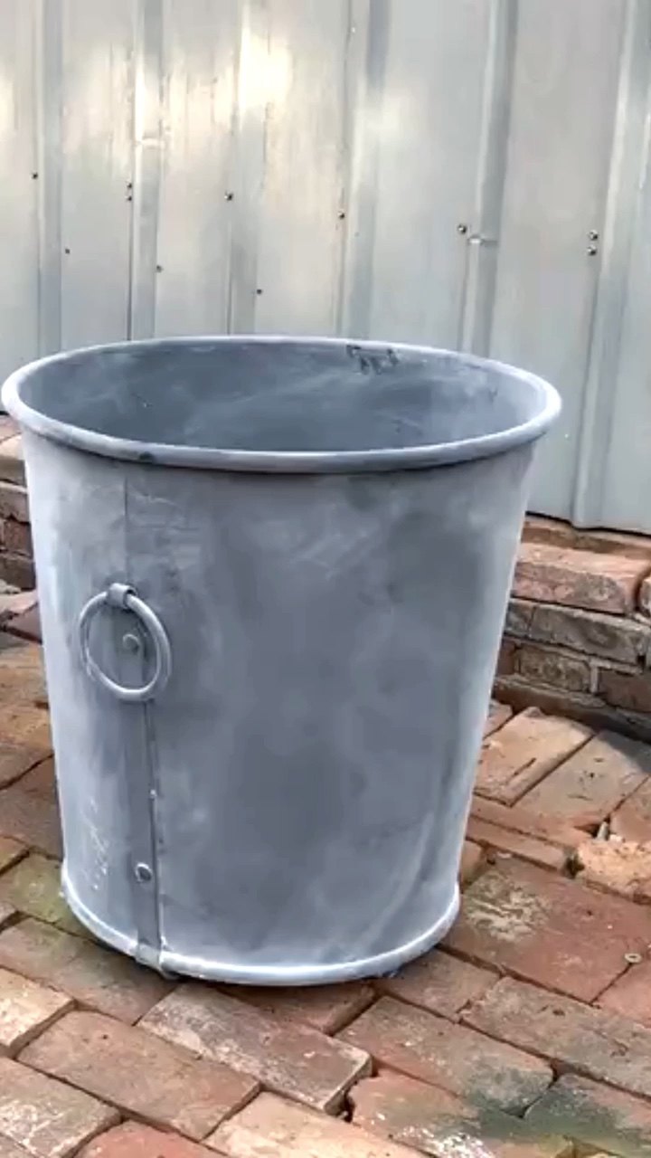 Outside Taper Tall Round Large Garden Outdoor Palm Tree Flower Pots Big ...