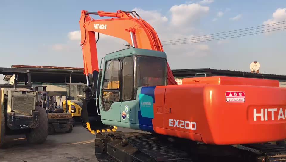 20 Tons Japan Original Used Hitachi Excavator Ex200-2 For Sale - Buy Used Hitachi Ex200-2 ...