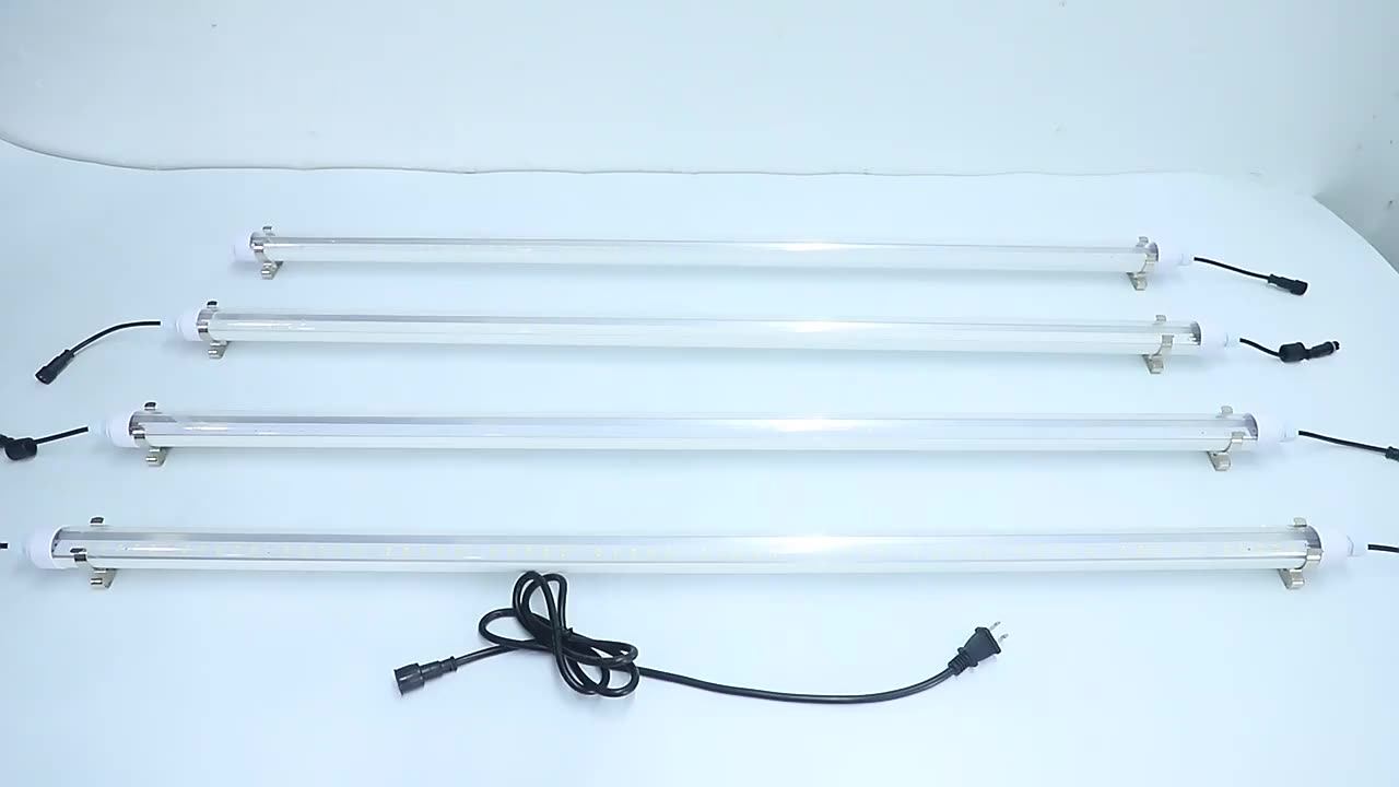 48w T8 650nm 660nm Uv Led Grow Light Ir Plant Clone Tube Fixture Leds ...