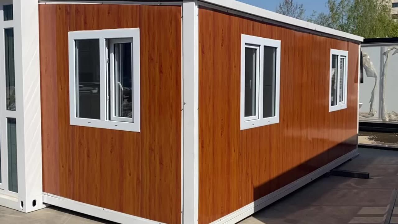 20ft 40ft Movable Vacation Prefab Prefabricated Movable Luxury ...