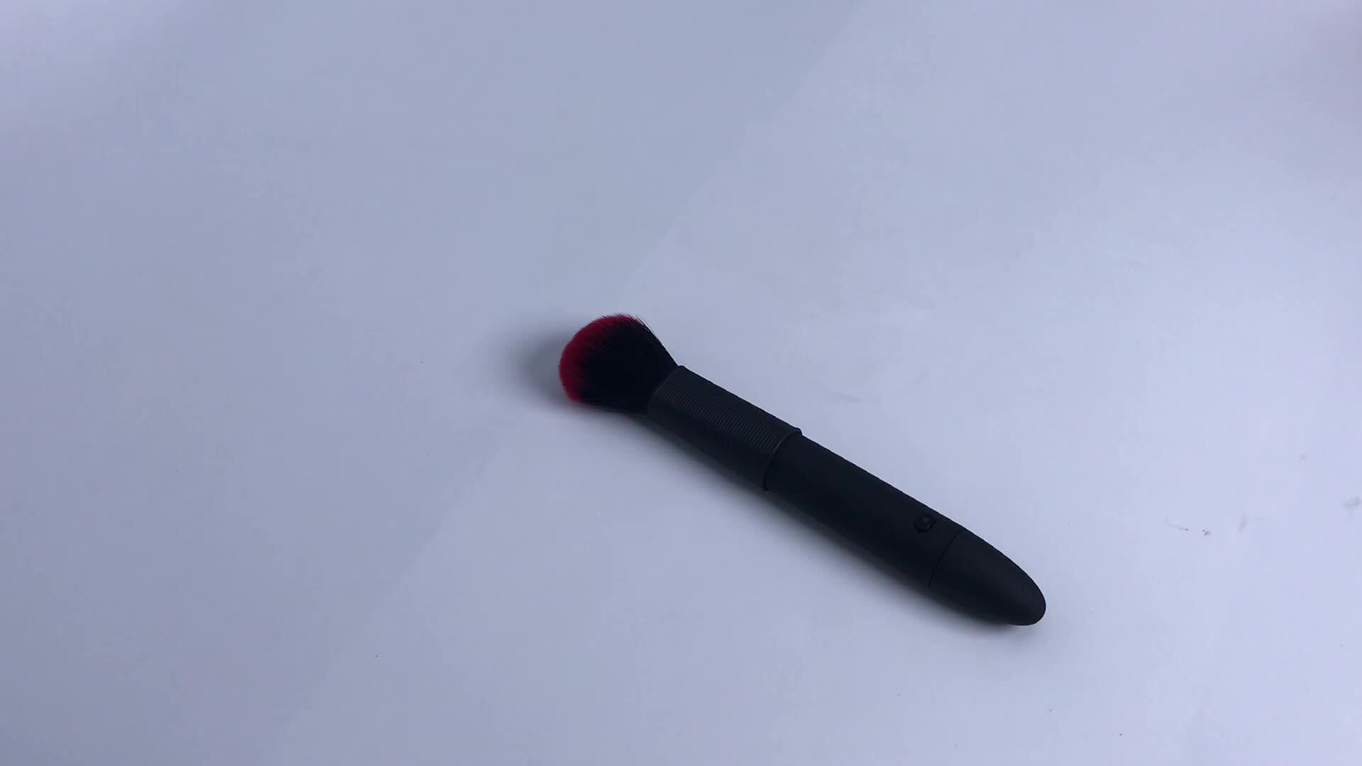 Portable Vibrator With Makeup Brush Sex Toys For Woman Rechargeable And ...