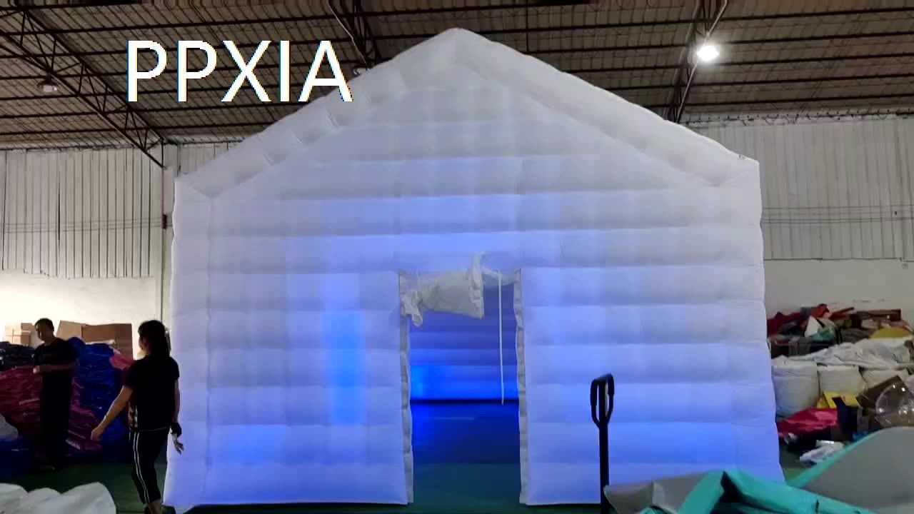 Outdoor Blow Up Portable Lighted Inflatable Light Party Led Light White ...