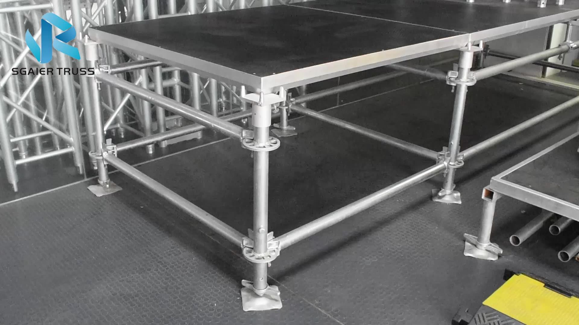 1.22*1.22m Scaffolding Aluminum Frame Layher Stage - Buy Stage,Layher ...