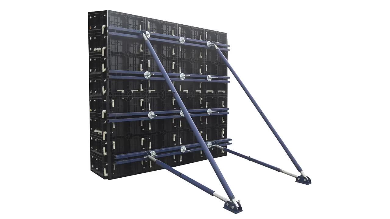 Concrete Forms Wall Formwork Plastic Formwork System For Construction ...