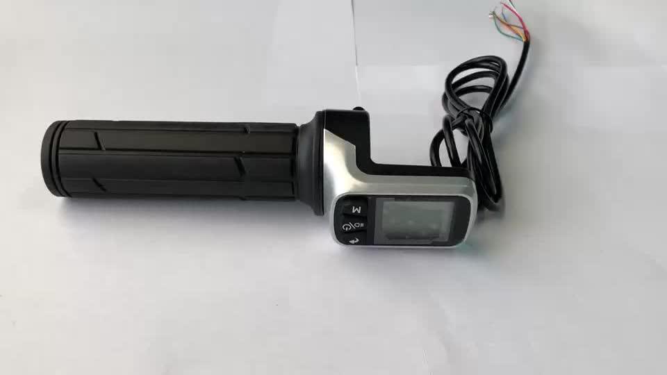 Wuxing 24v/36v/48v,Electric Display Screen Ebike Twist Throttle.meter ...