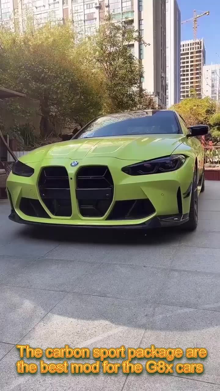 Pre-preg Carbon G80 M3 Front Kidney Grill For Bmw G8x M3 G82 G83 M4 ...