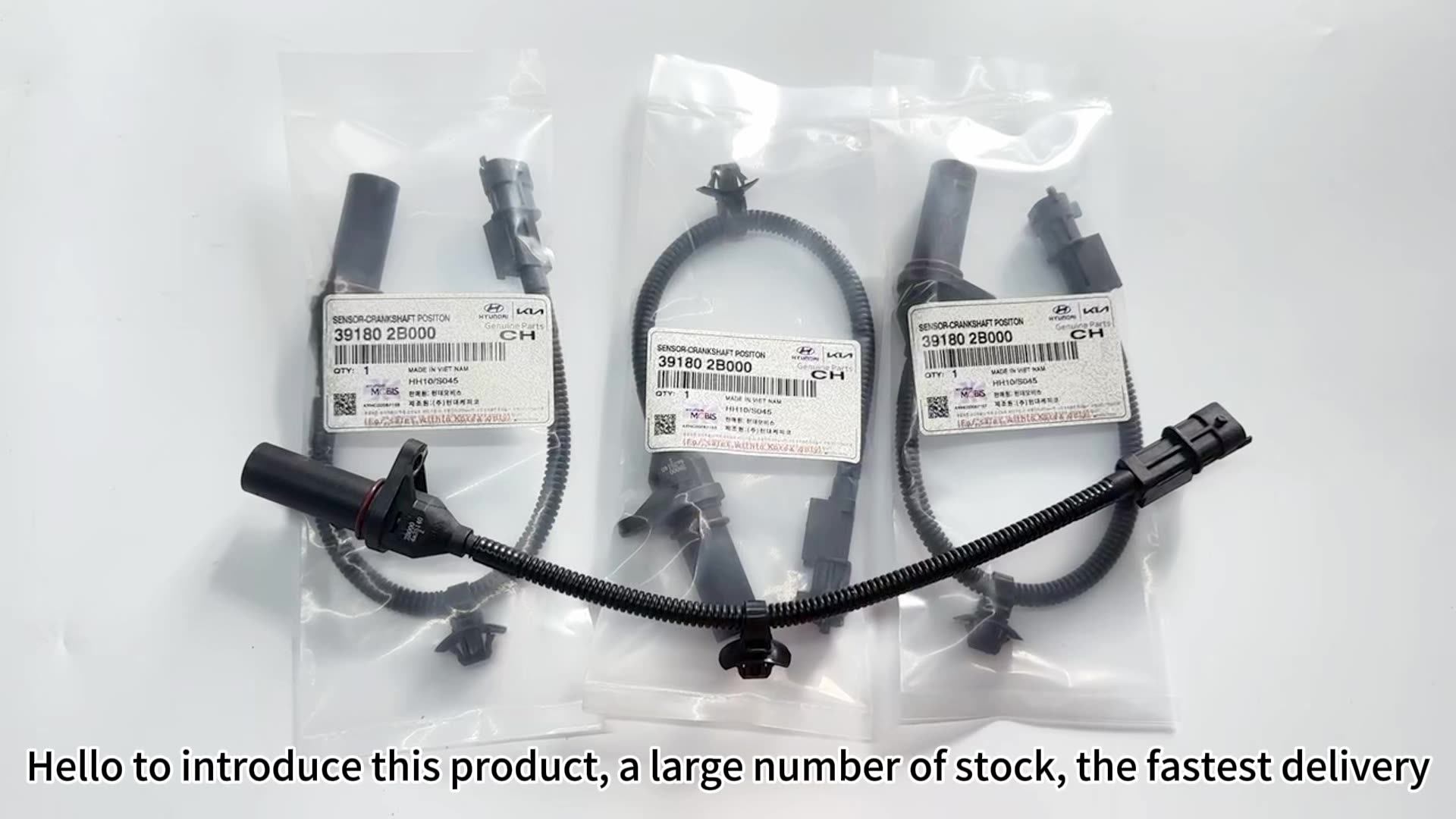 Wholesale High Quality Crankshaft Position Sensor 39180-2b000 For ...