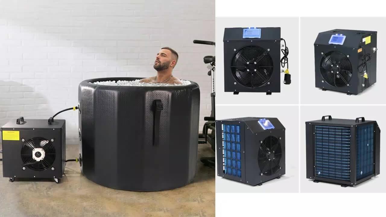 Pro Mini Chiller Cooling System 0.3hp Water Chiller Ice Bath Cold ...