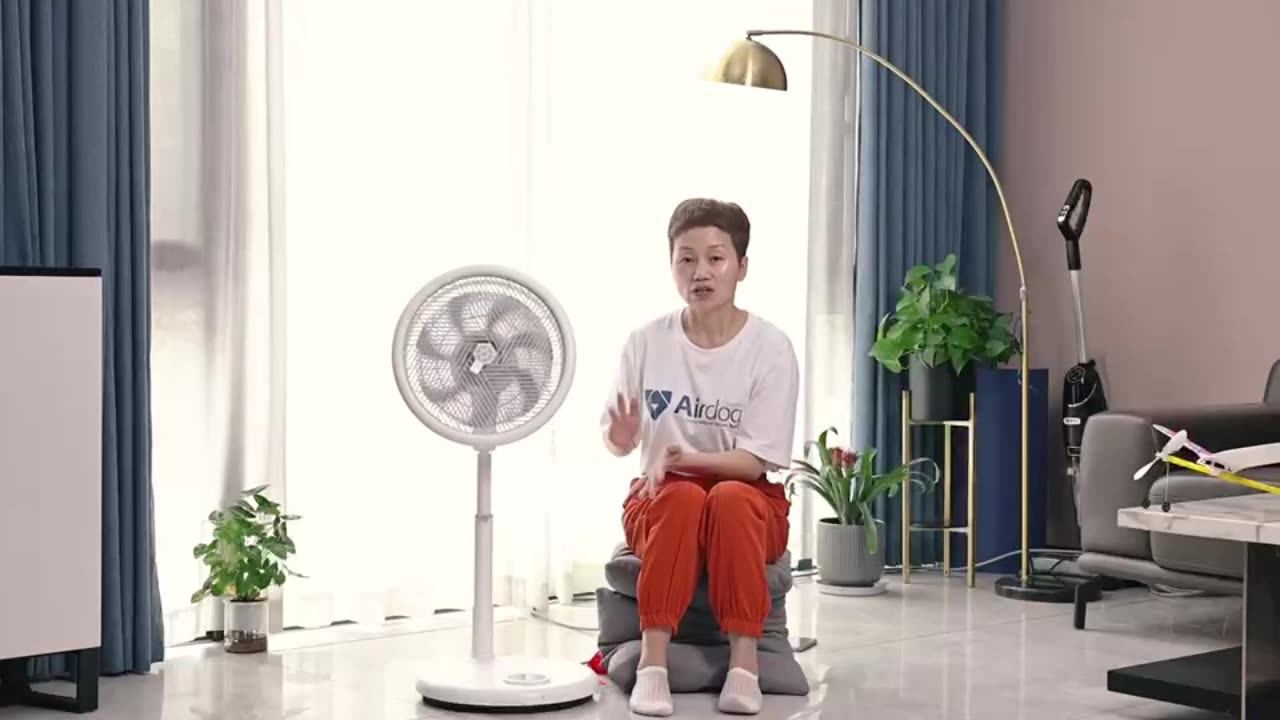 White Powerful Whole House Cooling Oscillating Standing Fan Quiet - Buy ...