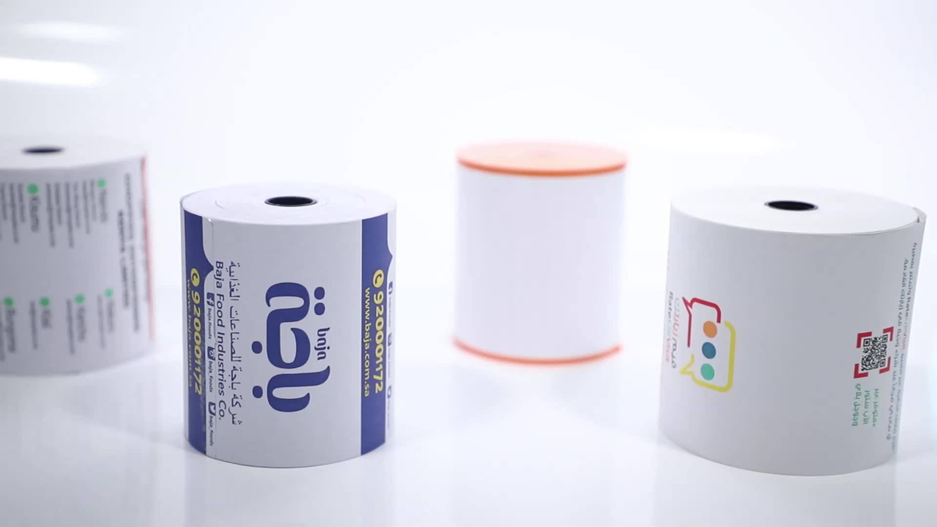 Factory Price Printing Thermo Paper 57mm 80mm Thermal Paper Cash ...