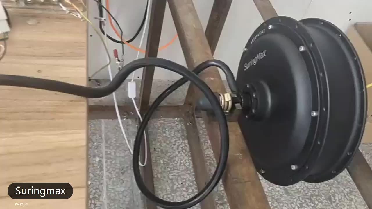 Bldc Brushless 5000w Hub Motor Kit 72v Motorcycle 17" Motor Kit E Bike ...