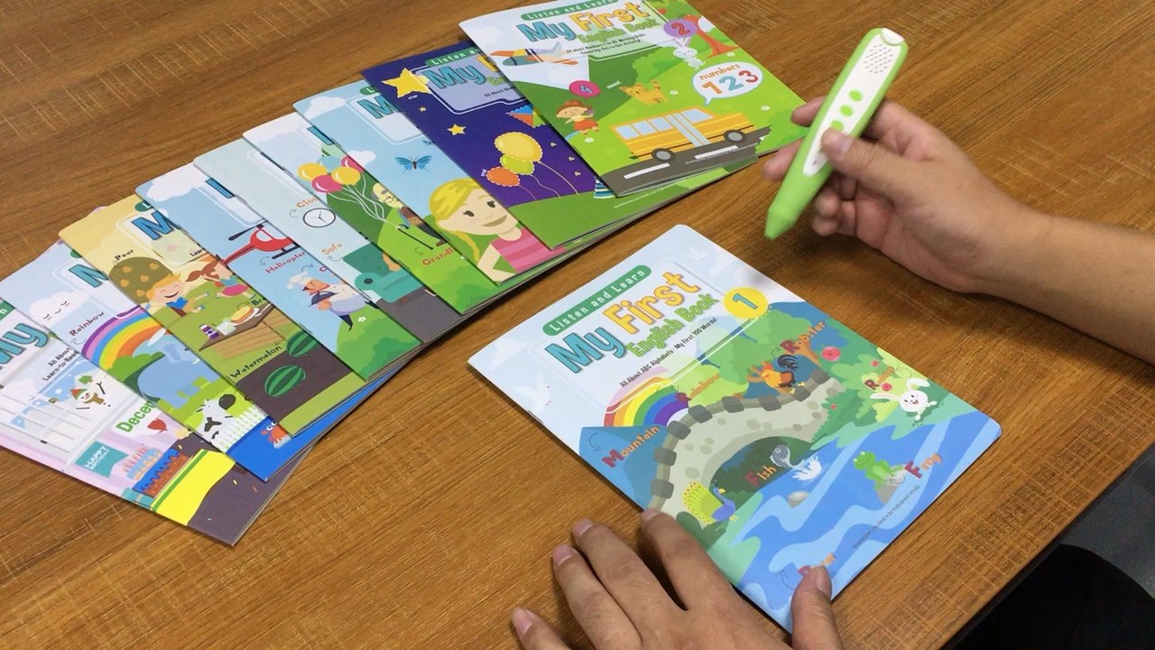 Children Audio Books Reading Pen Smart Talking Pen For Kids Early ...