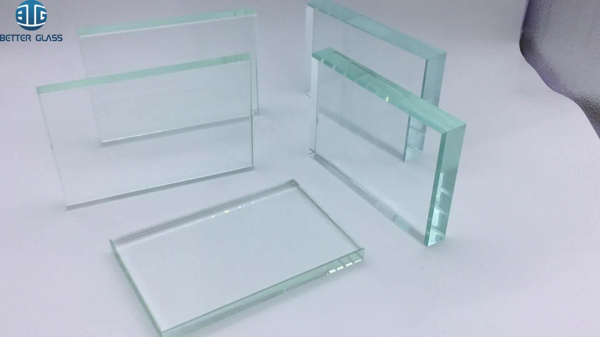 6mm 8mm 10mm Low Iron Ultra Clear Tempered Glass - Buy Ultra Clear ...