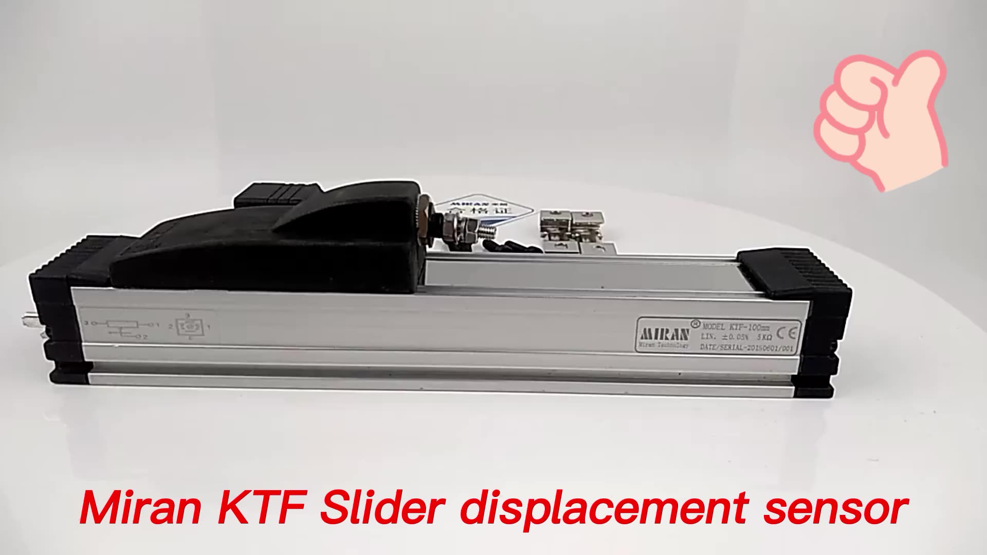 Miran Ktf-300mm Slide Potentiometer Linear Transducer Position Sensor - Buy Miran Position ...