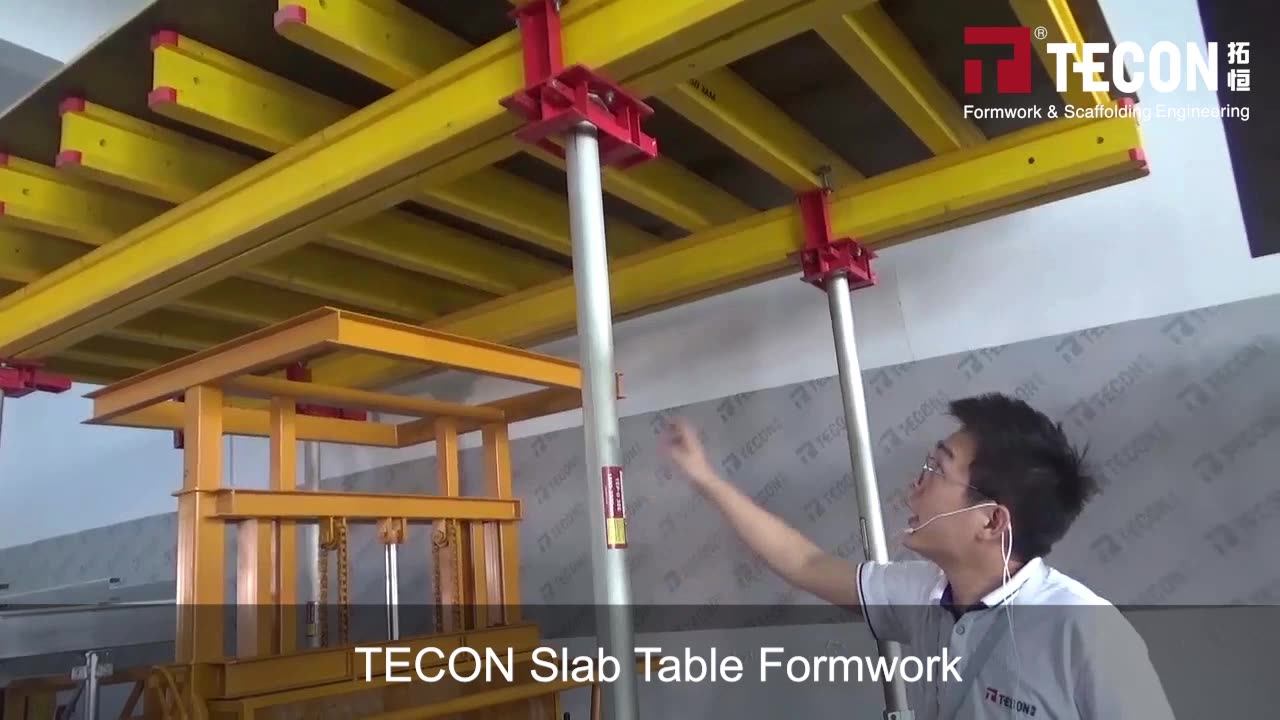 Tecon Beam Concrete Formwork Peri For Large Area Slab Forming - Buy ...