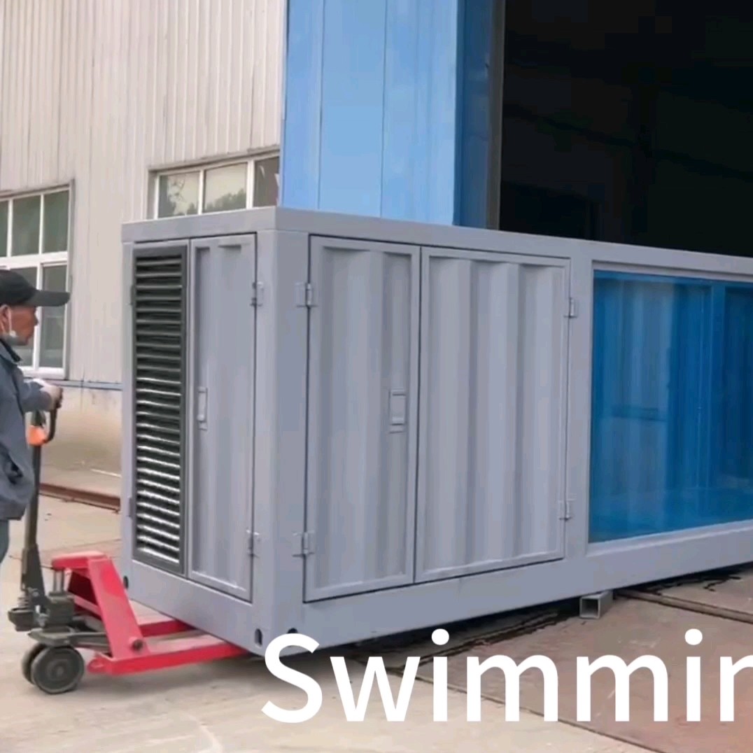 Luxury Movable Swimming Pool Mobile Foldable Container House Movable ...