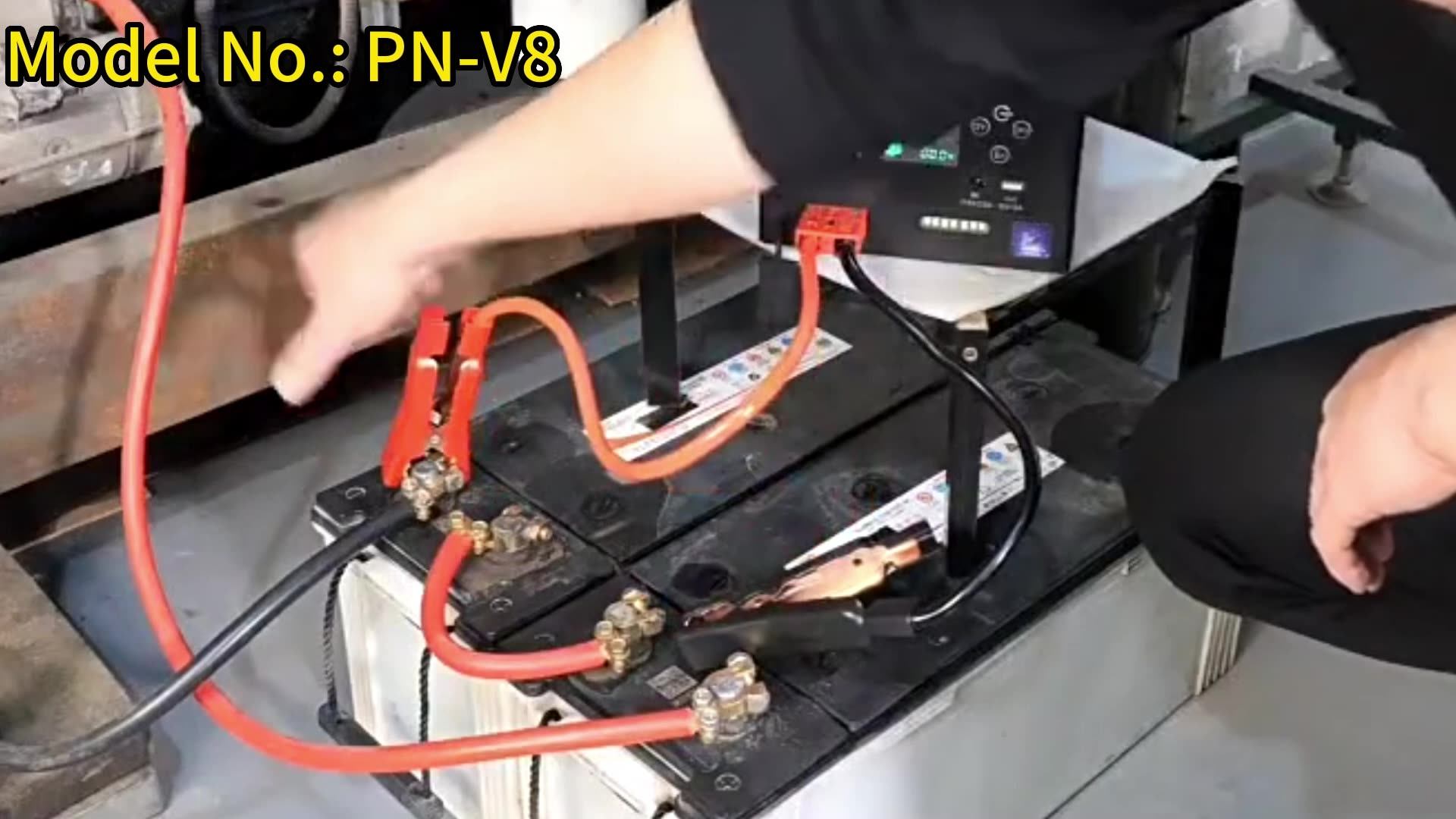 12v 24v Jump Starter Battery Booster Pack Car Emergency Truck ...