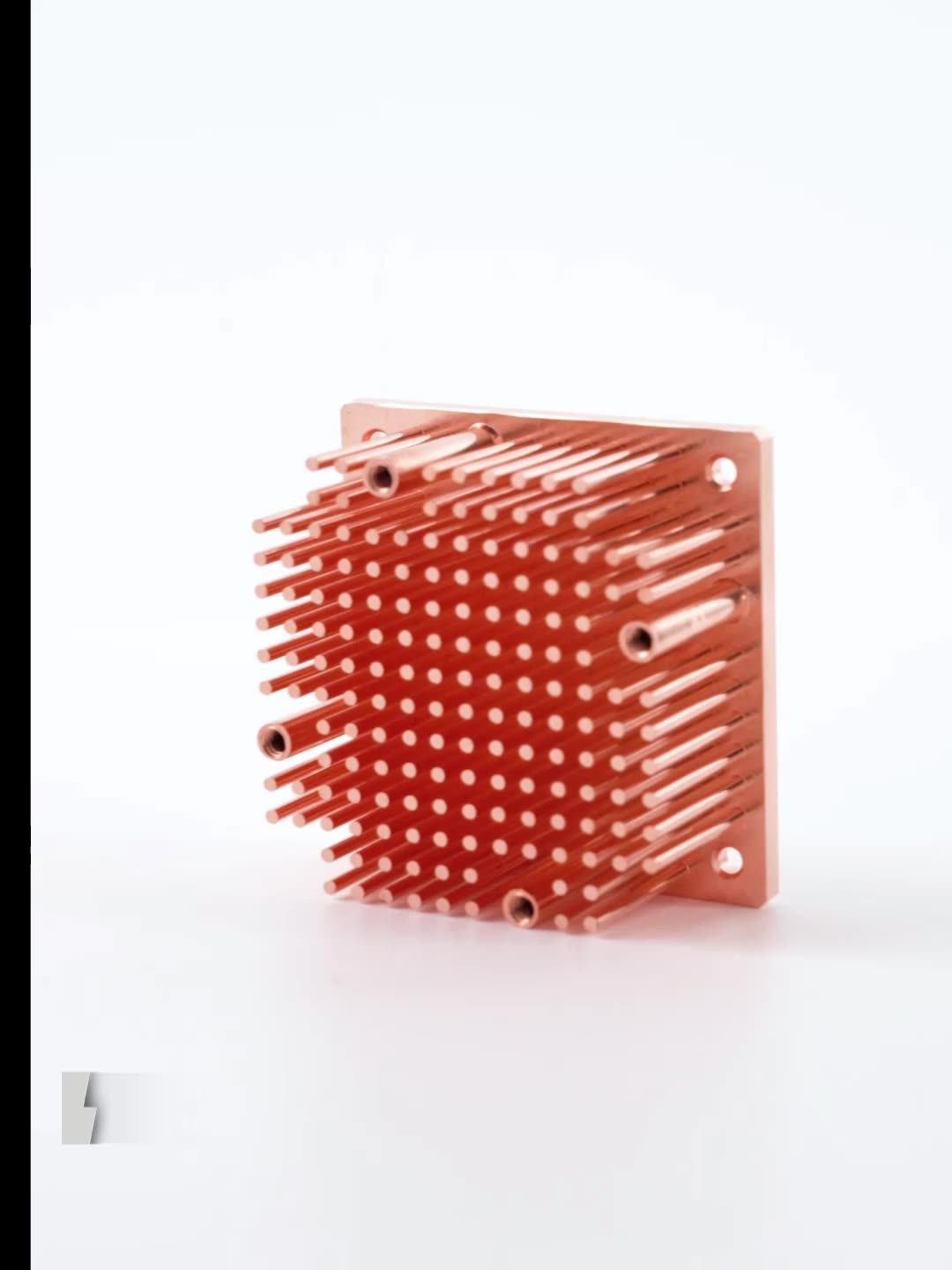 Diy Led Heat Sink Cold Extrusion Processing Copper Radiator Copper ...