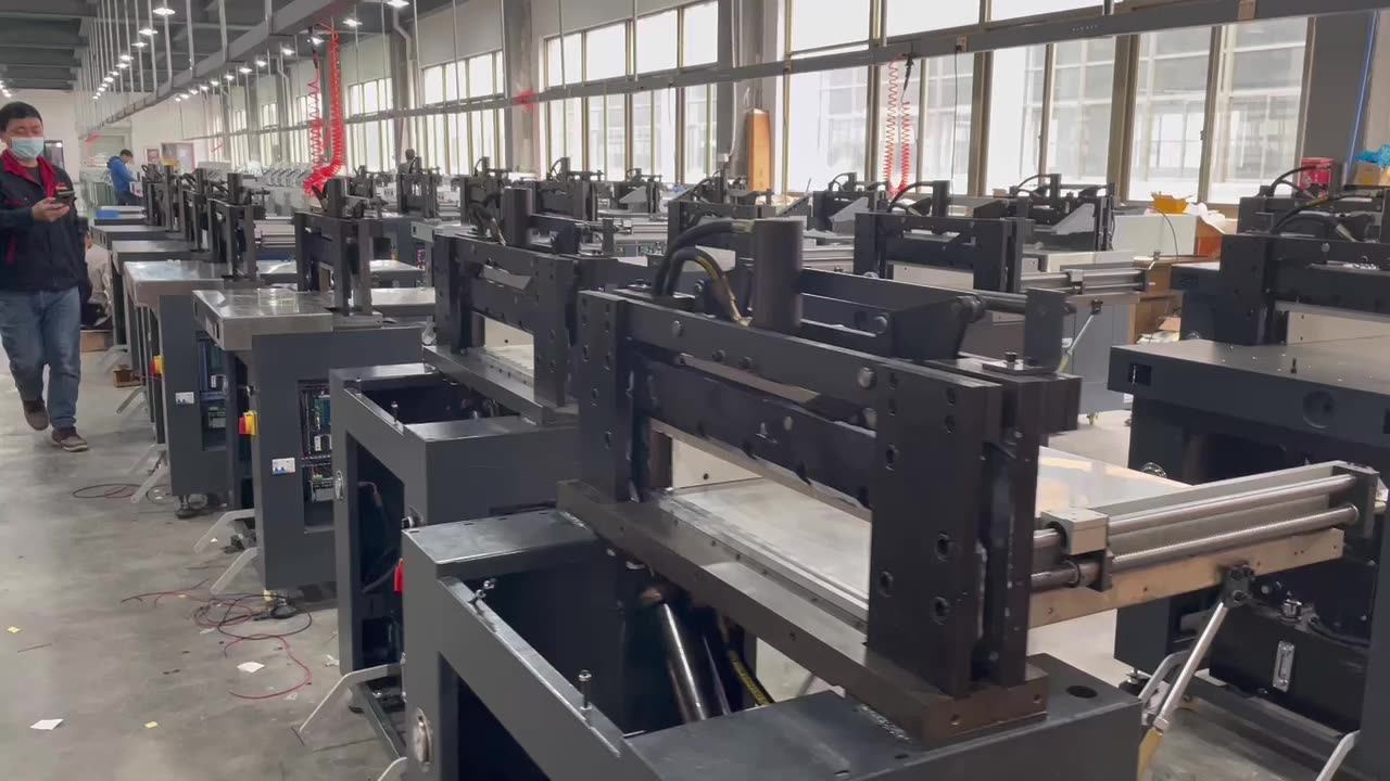 Sheet Cutter Industry Heavy Duty Guillotine 490mm Book Automatic Paper ...