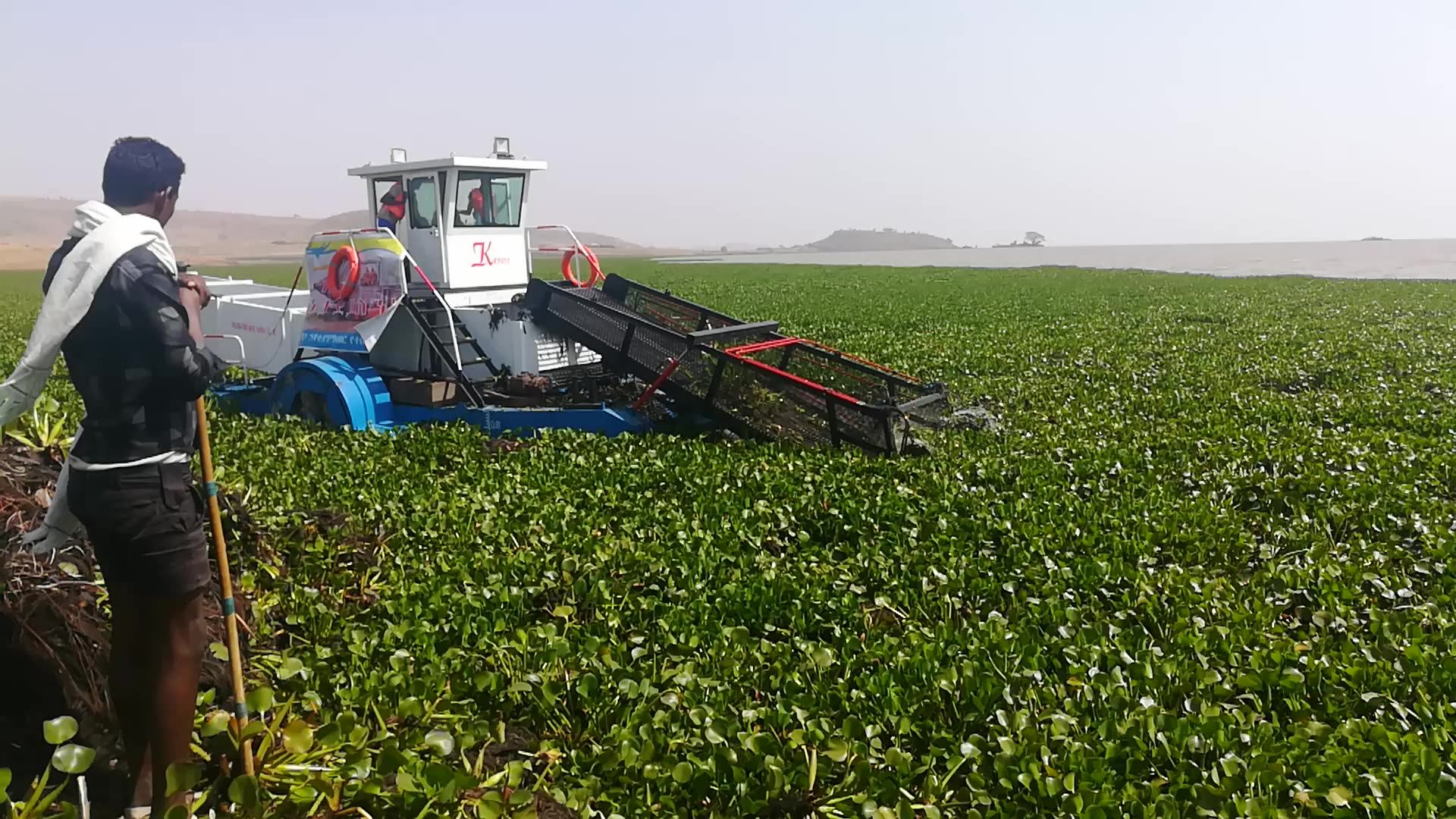 Algae Harvester Vessel And Aquatic Weed Machine Ship/water Hyacinth ...