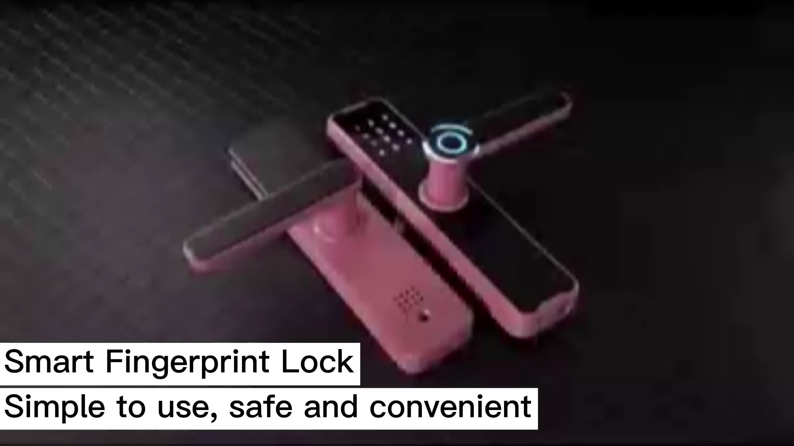 Elock Es242f Smartlock Smart Doorlock Home Security Password Rfid Card ...