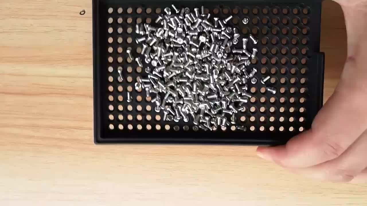 High Quality Pp Plastic Screw Storage Turnover Box Storage Plate Screw ...