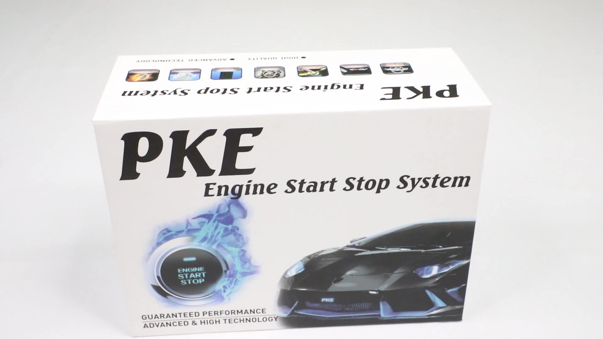 Universal One Button Start Stop System Car Alarm Remote Engine Start ...