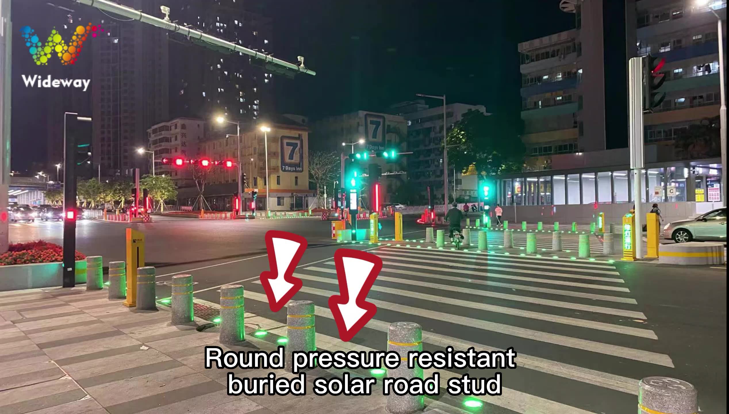 High Quality Ip68 Round Embedded Driveway Pavement Marker Il300 ...