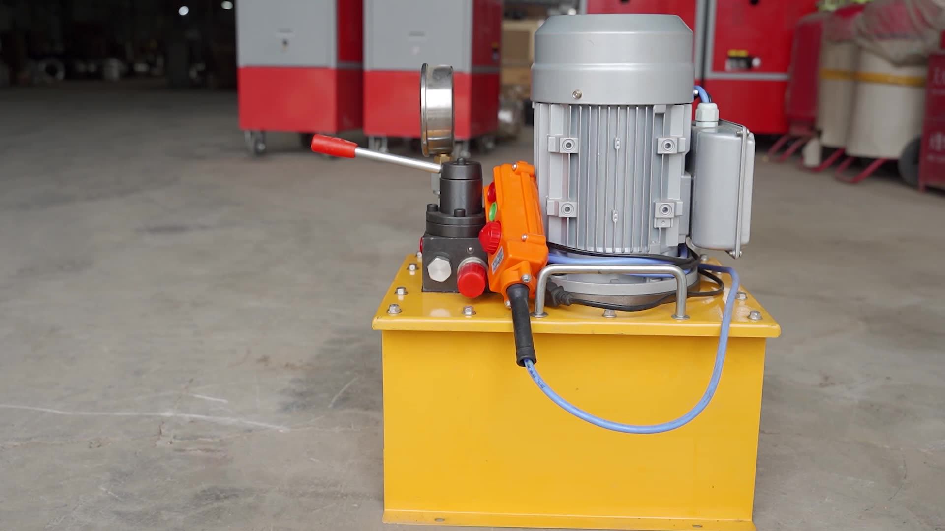 Bomba Hidráulica Eléctrica De Doble Acción,Prensa Hidráulica De 2,2 Kw ...