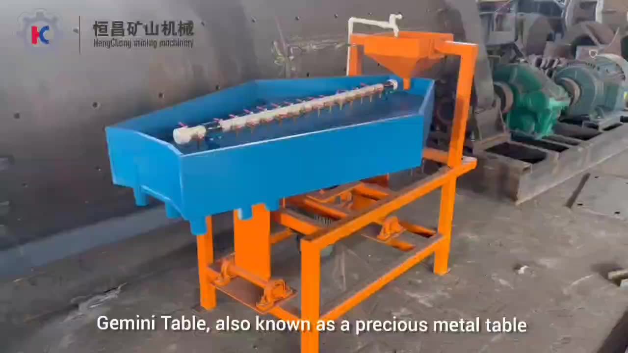 Gt60 Small Gold Vibrating Table Coltan Tin Tungsten Tantalite Monazite ...