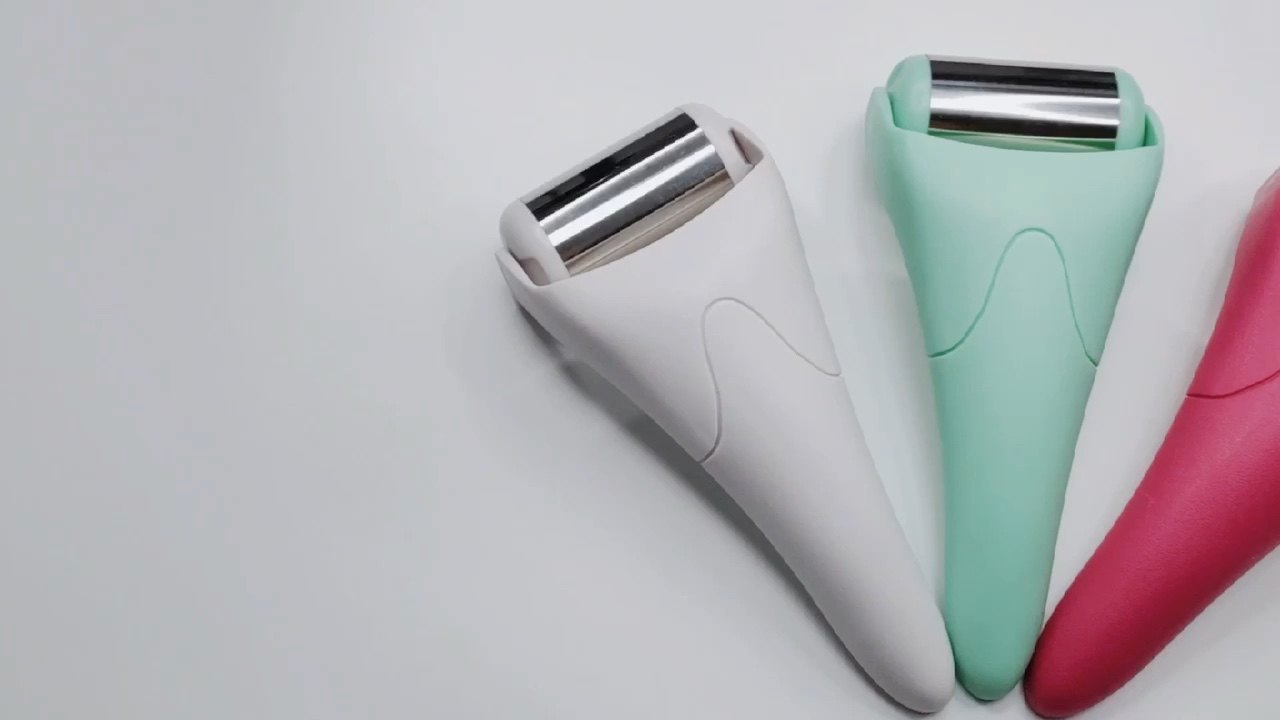 Dermaroller Facial Massager Cold Cool Therapy Ice Derma Roller For Skin ...