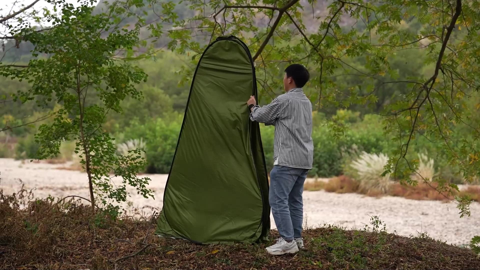 凯思户外露营厕所更衣帐篷自动淋浴洗澡帐篷钓鱼沐浴卫生间换衣棚-阿里巴巴