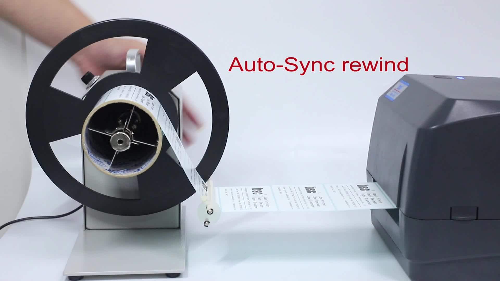 Label Cutting Machine Label Printing Machine Roll Sticker Rewinder ...