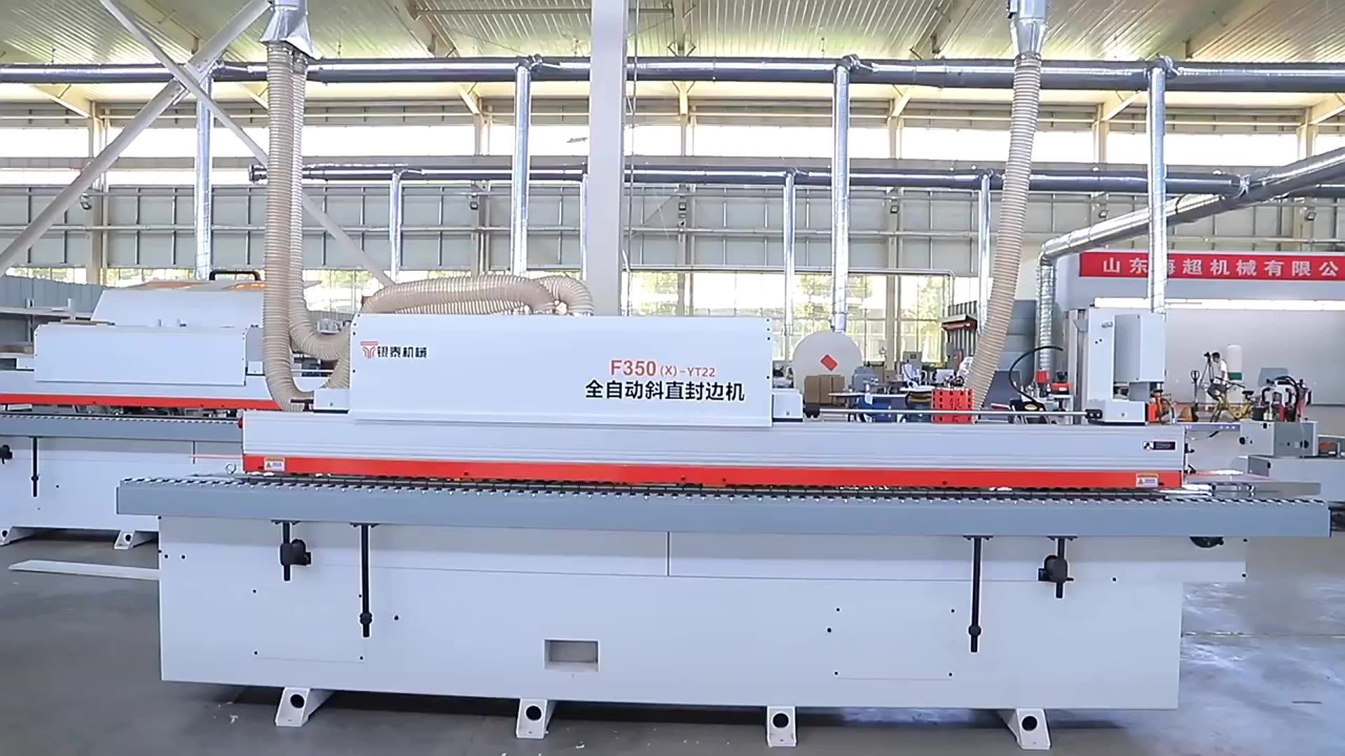 Dtmach Full Automatic 45 Degree Bevel Incline And Straight Edge Banding ...