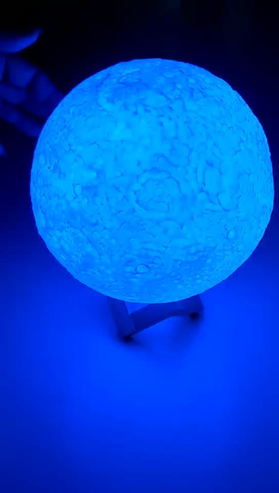 Outdoor Multi Color Moon Ball Led Solar Light - Buy Led Light,Smart ...