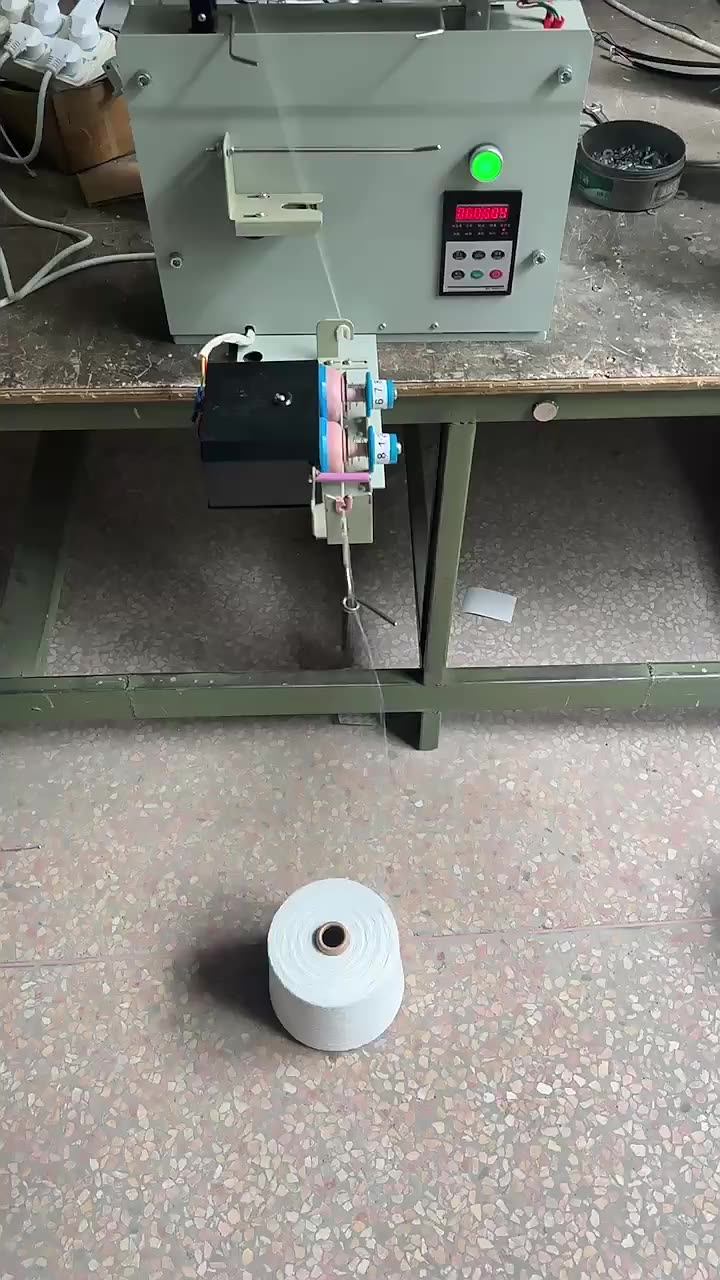 One Spindle Bobbin Winding Machine For Rewinding Cone Winding Machine ...