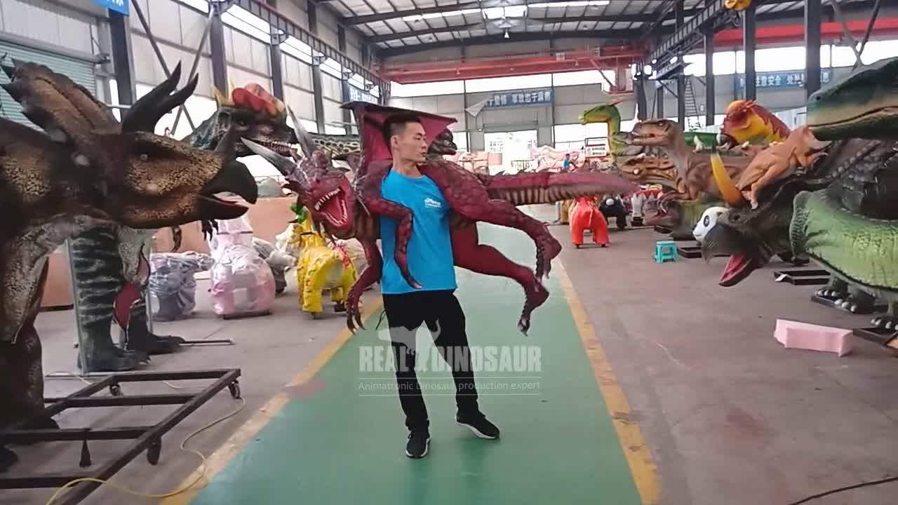 Adult Hand Operated Dragon Puppet Over Shoulder - Buy Dragon Puppet ...