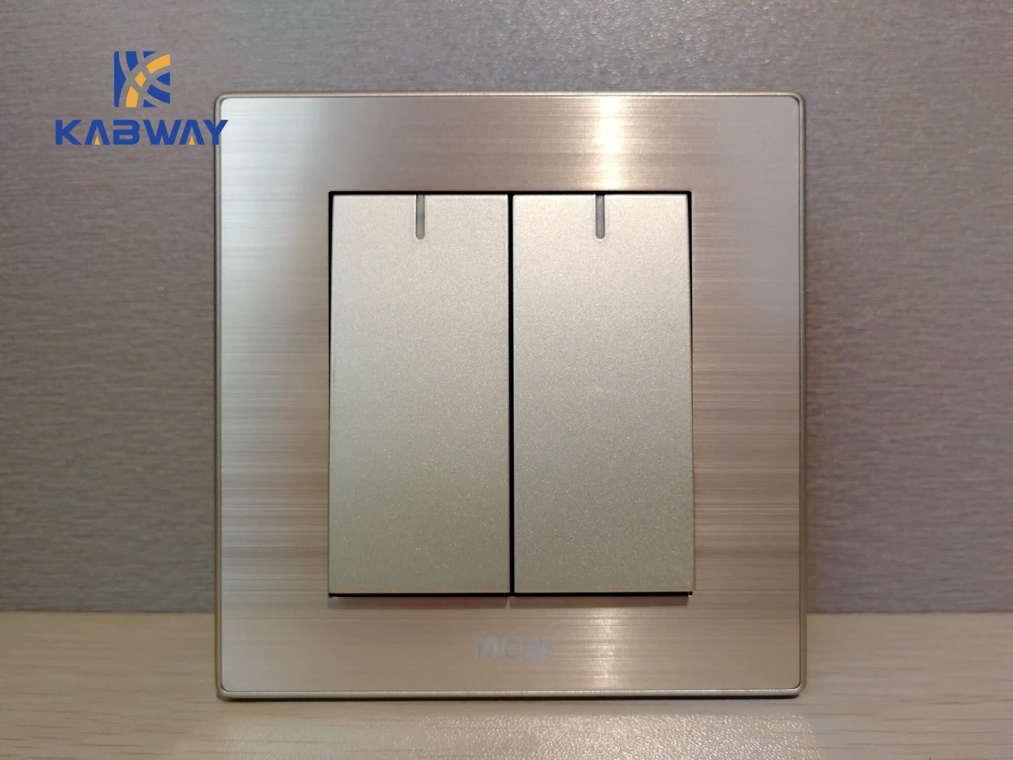 Durable Stainless Steel Electric Household Wall Switches Light Power ...