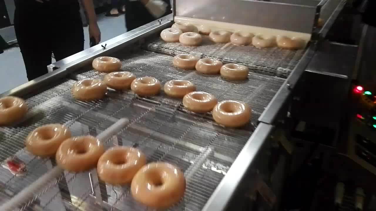 Fully Automatic Glazed Donut Making Machine For Large Industry - Buy ...