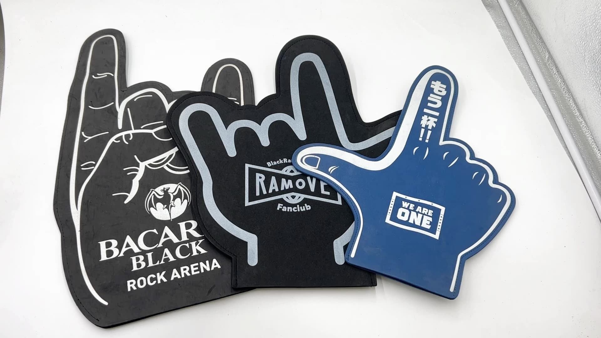 Hyh Factory Big Foam Finger Hand Middle Finger Sponge Foam Cheering ...